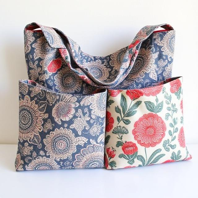 Beautiful textile bag ideas - Elena Sunshine Magazine®