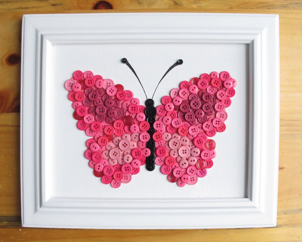 7 ideas for decorative finishing with buttons - Elena Sunshine Magazine®