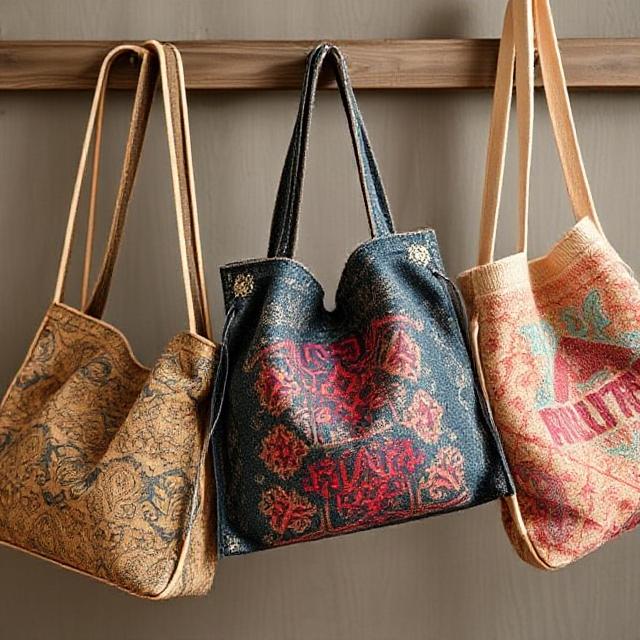 Beautiful textile bag ideas - Elena Sunshine Magazine®