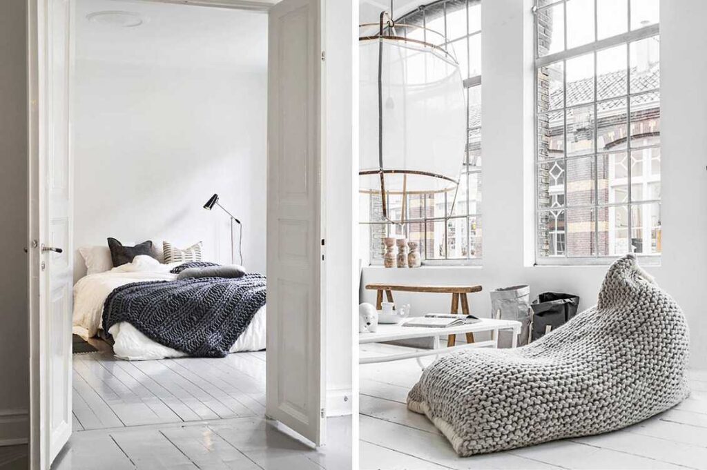 Knitted decor for the interior of the house - Elena Sunshine Magazine®