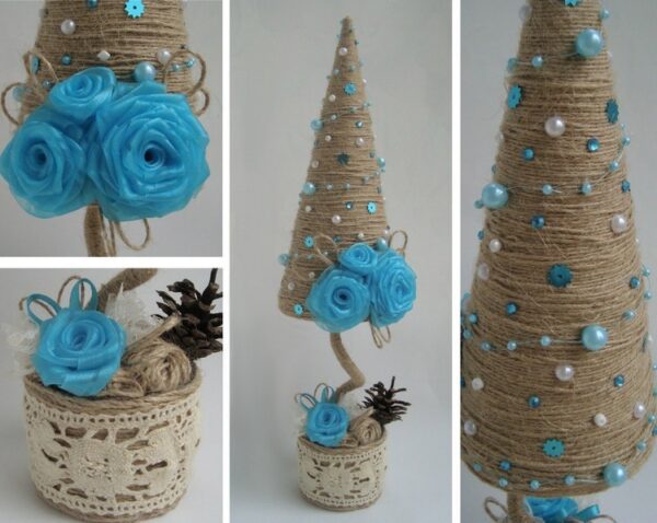 New Year's interior decor in eco-style - Elena Sunshine Magazine®