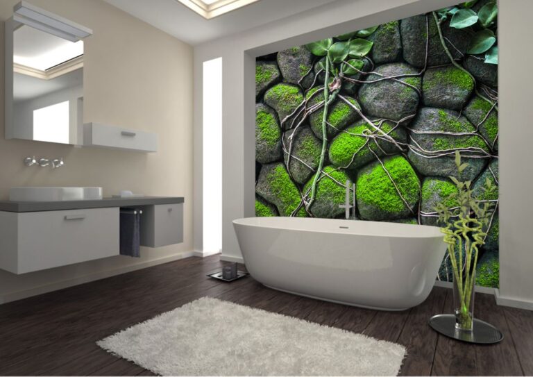 11 modern ideas for interior decoration with moss in eco style - Elena ...