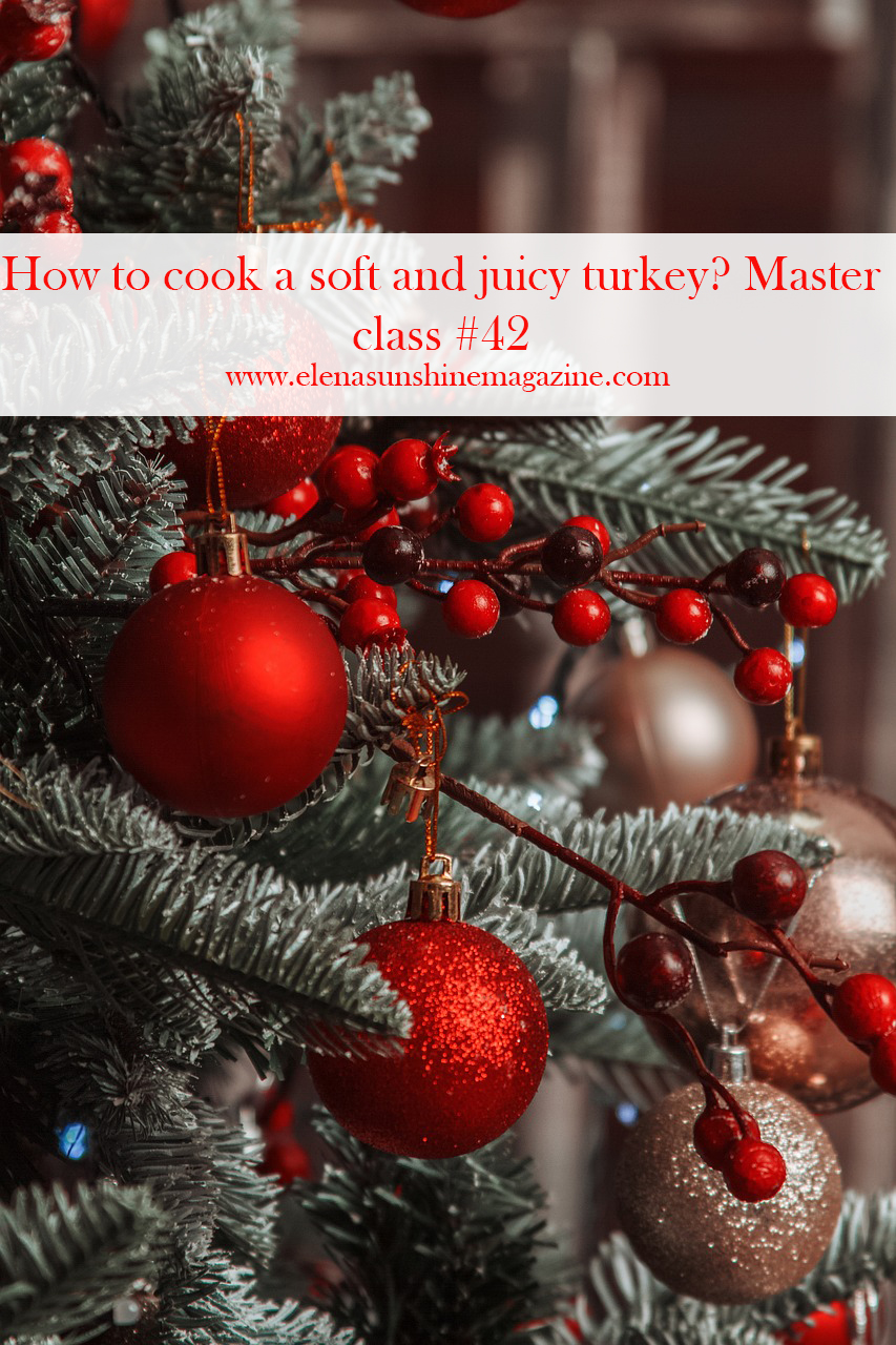 How to cook a soft and juicy turkey? Master class #42 - Elena Sunshine ...